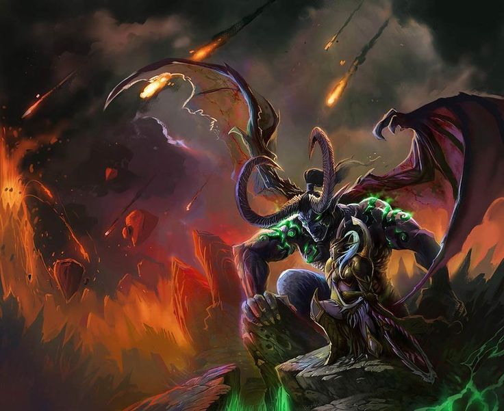 illidan,like a boss,maive,world of warcr… - 高清图片，堆糖，美图壁纸兴趣社区