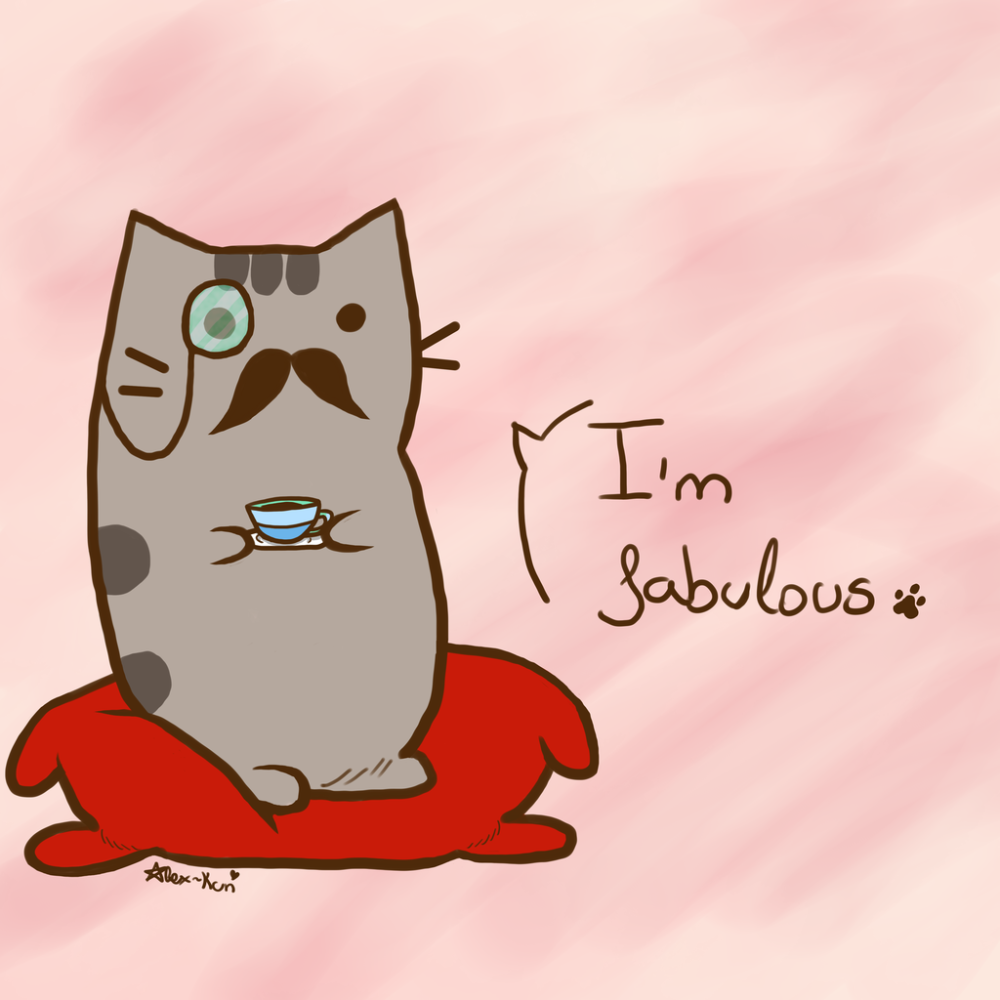 Pusheen the cat =^.^= by Rainbow-OfDeath - 高清图片，堆糖，美图壁纸兴趣社区