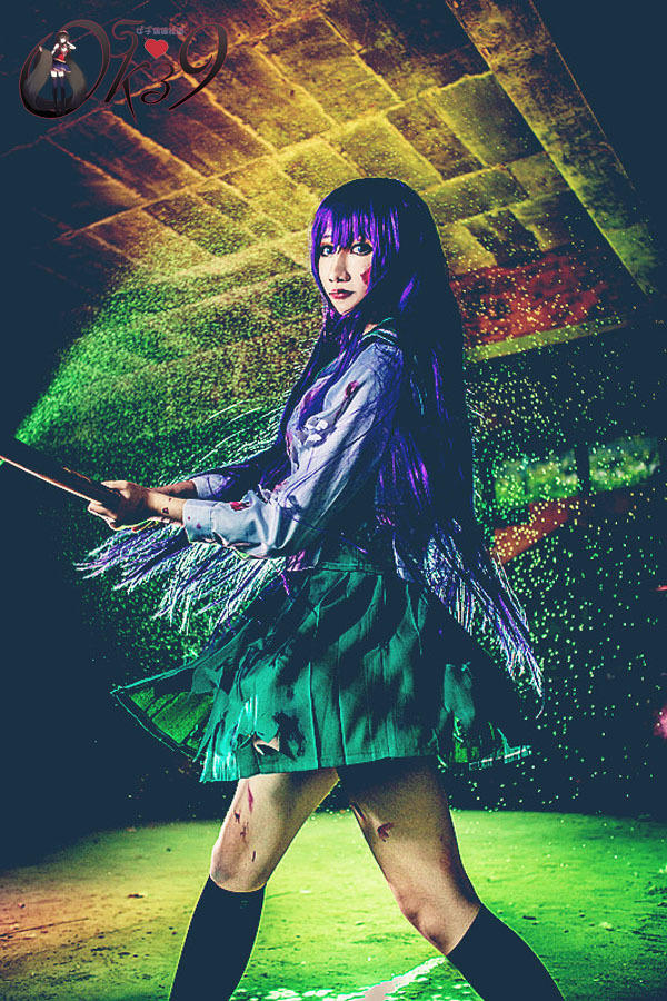 OSK39成员EE之《学园默示录》毒岛冴子COS … - 高清图片，堆糖，美图壁纸兴趣社区