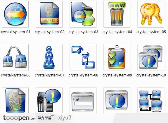 水晶电脑桌面PNG图标 _ 256x256 - 高清图片，堆糖，美图壁纸兴趣社区