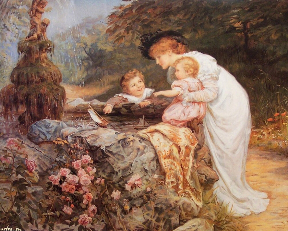 Frederick Morgan (1847/1856 - 1927，Engl… - 堆糖，美图壁纸兴趣社区