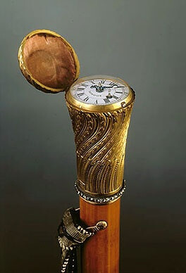 Mid-18th century walking stick with time… - 高清图片，堆糖，美图壁纸兴趣社区