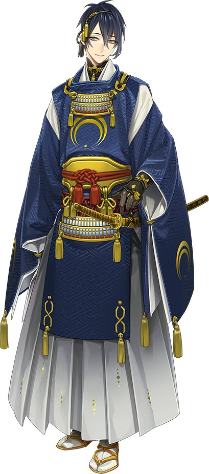 《刀剑乱舞》3番 三日月宗近 堆糖，美图壁纸兴趣社区 