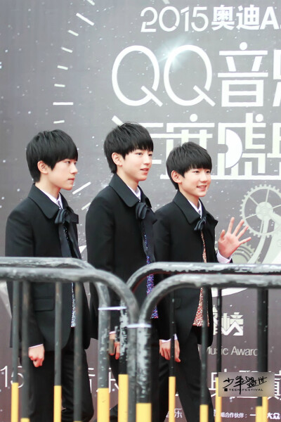 TFBOYS 2015QQ音乐年度盛典 - 堆糖，美图壁纸兴趣社区