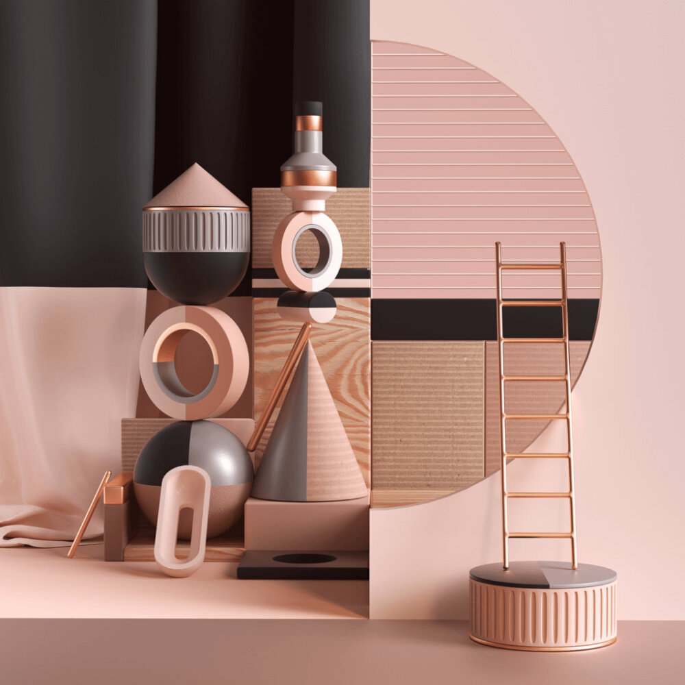 来自设计工作室 Peter Tarka 的3D作品 | … - 高清图片，堆糖，美图壁纸兴趣社区