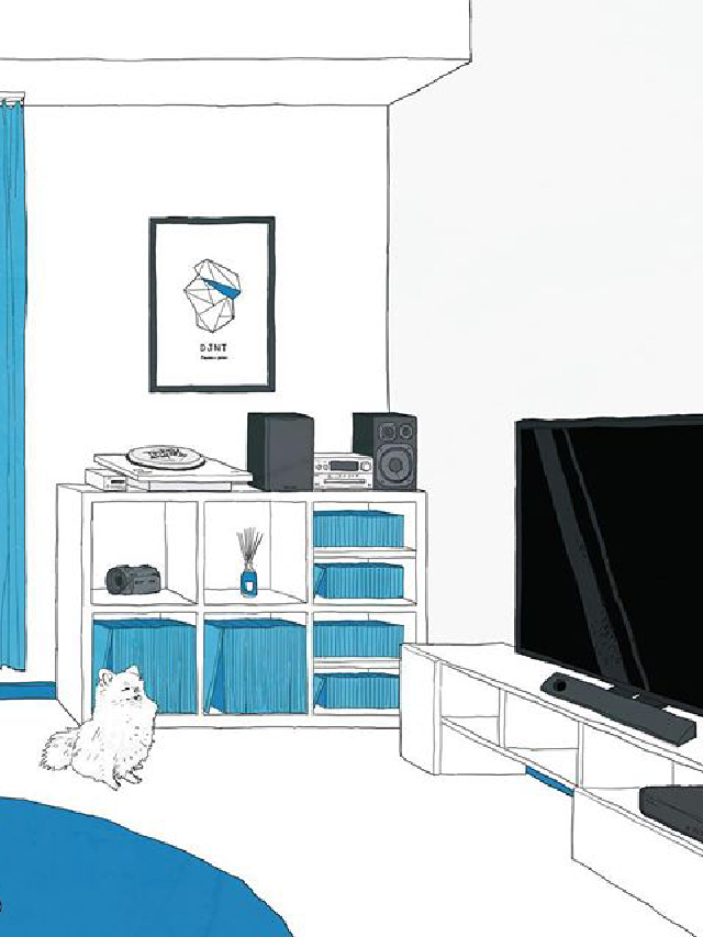 蓝色的海 | 日本插画师 かとうれい rei kat… - 高清图片，堆糖，美图壁纸兴趣社区