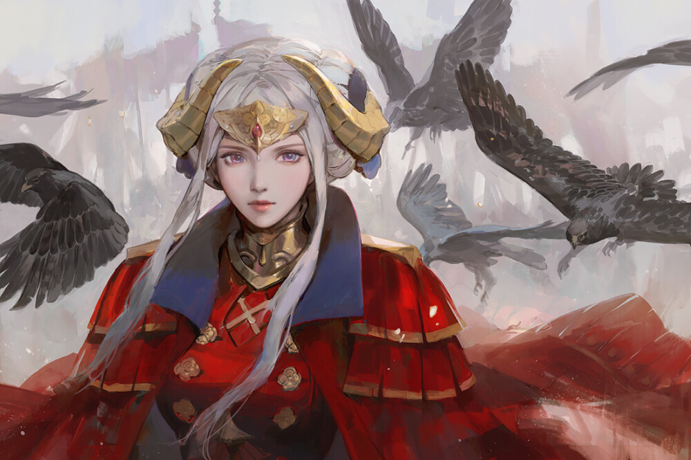 【画师安利】 Artstation:Yueko illustrati… - 高清图片，堆糖，美图壁纸兴趣社区