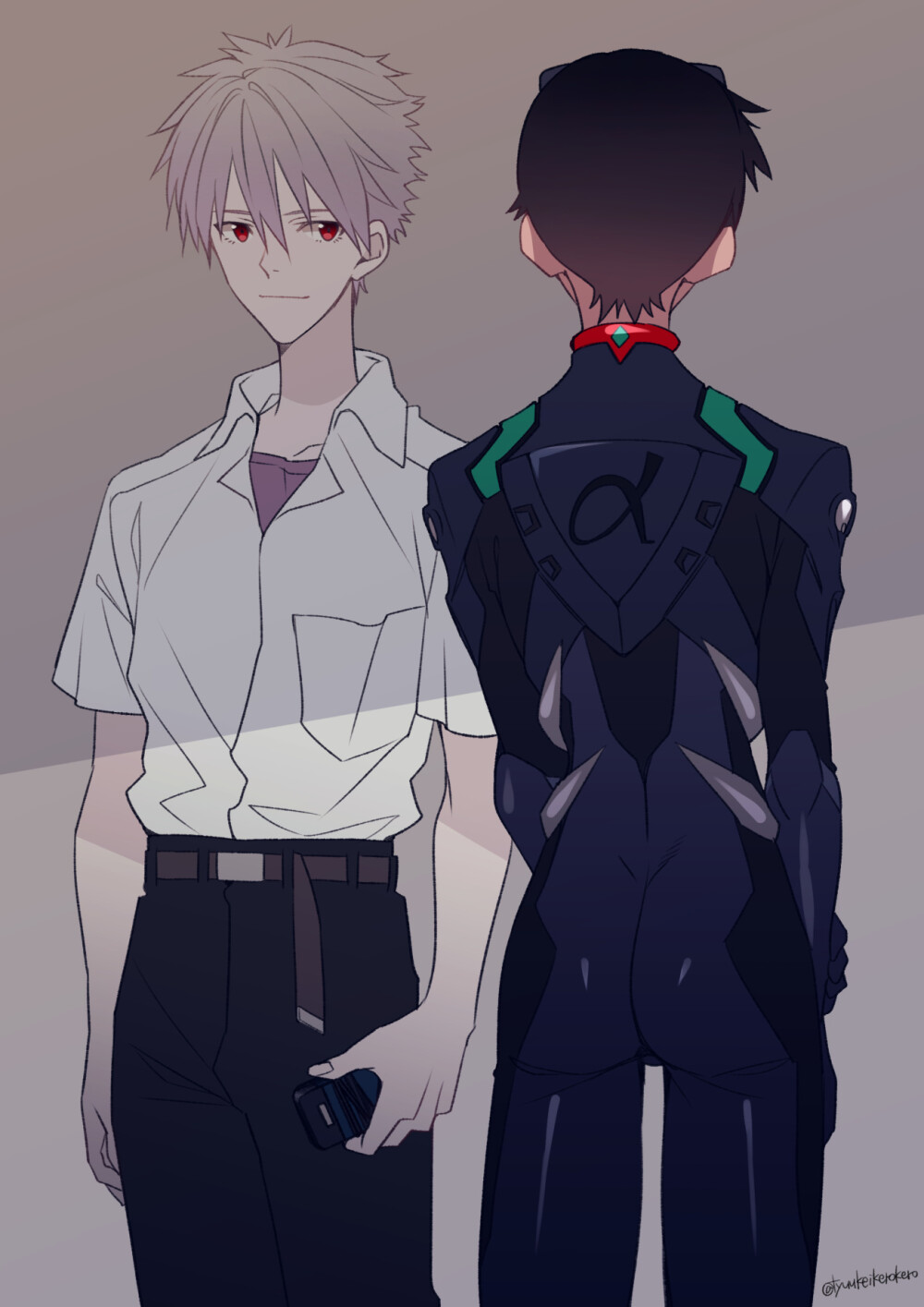 Kaworu&Shinji - 高清图片，堆糖，美图壁纸兴趣社区