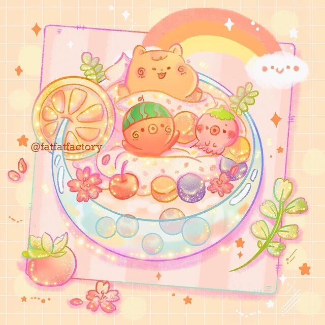 今天也是元气满满的一天 Ins：fatfatfacto 堆糖，美图壁纸兴趣社区