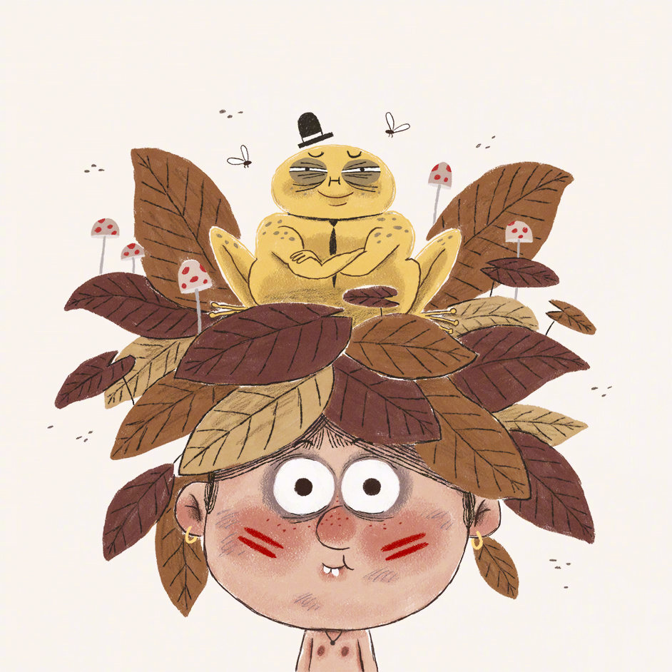 插画，插画师 Ana Duna - 堆糖，美图壁纸兴趣社区