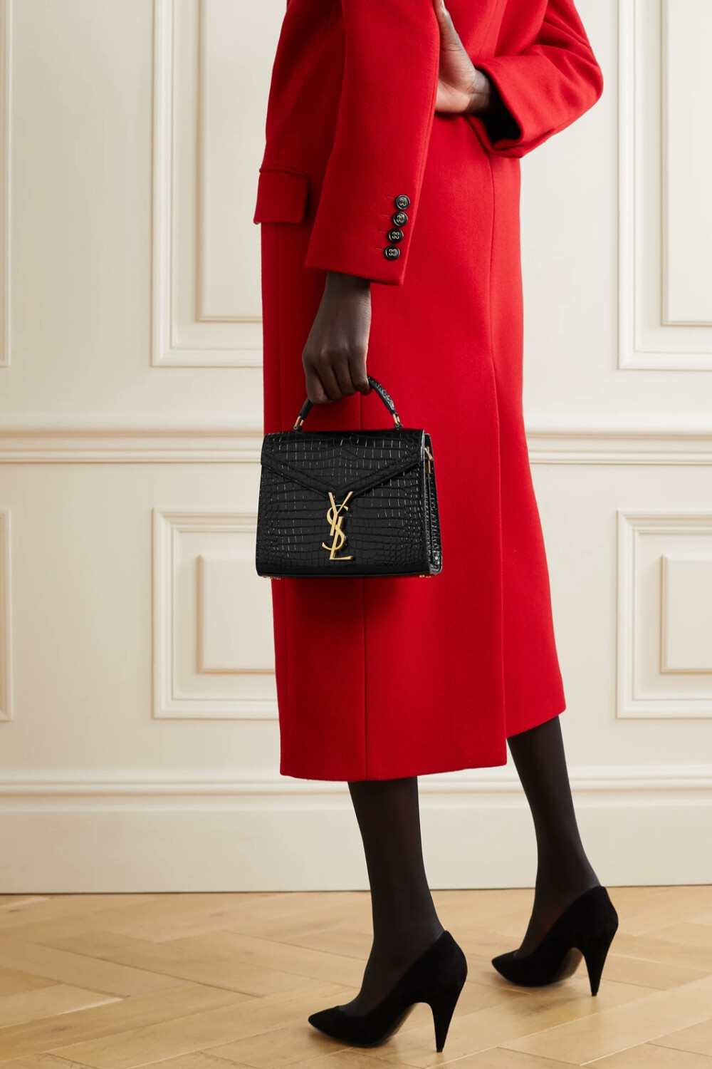 SAINT LAURENT 这款 “Cassandra” 手提包… - 高清图片，堆糖，美图壁纸兴趣社区