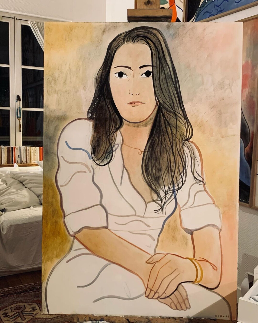 法国插画师Louis Thomas（图5），他在他位… - 高清图片，堆糖，美图壁纸兴趣社区