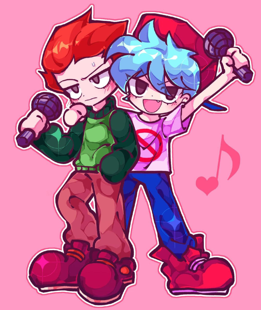 pico/bf【侵删】 - 堆糖，美图壁纸兴趣社区