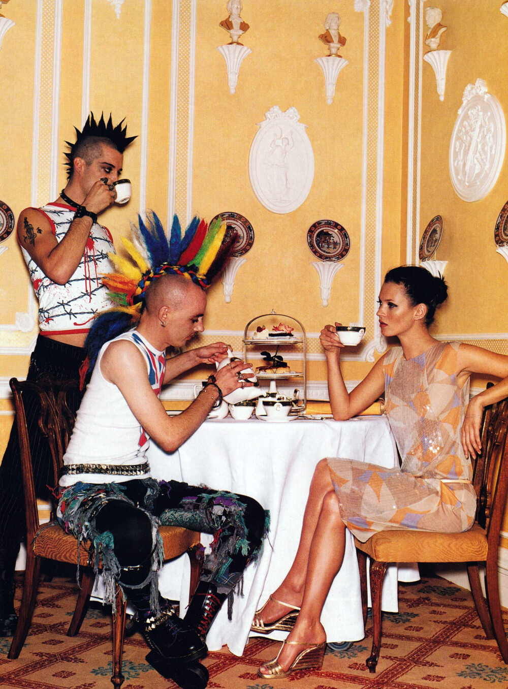 US Vogue January 2000 "After Hours" Mode… - 高清图片，堆糖，美图壁纸兴趣社区