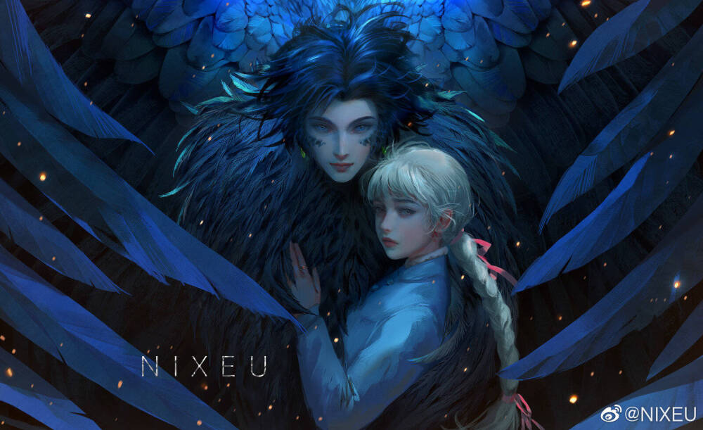 画师NIXEU - 高清图片，堆糖，美图壁纸兴趣社区