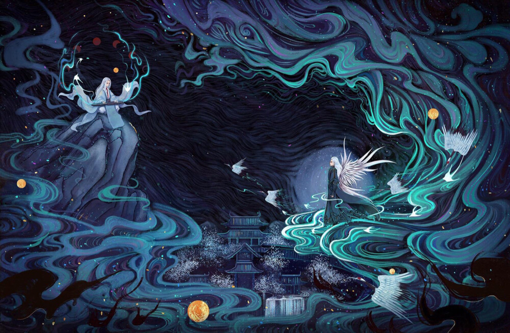 山海经-舍溪 - 高清图片，堆糖，美图壁纸兴趣社区