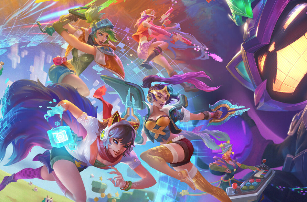 League of Legends Wild Rift Arcade Key A… - 堆糖，美图壁纸兴趣社区