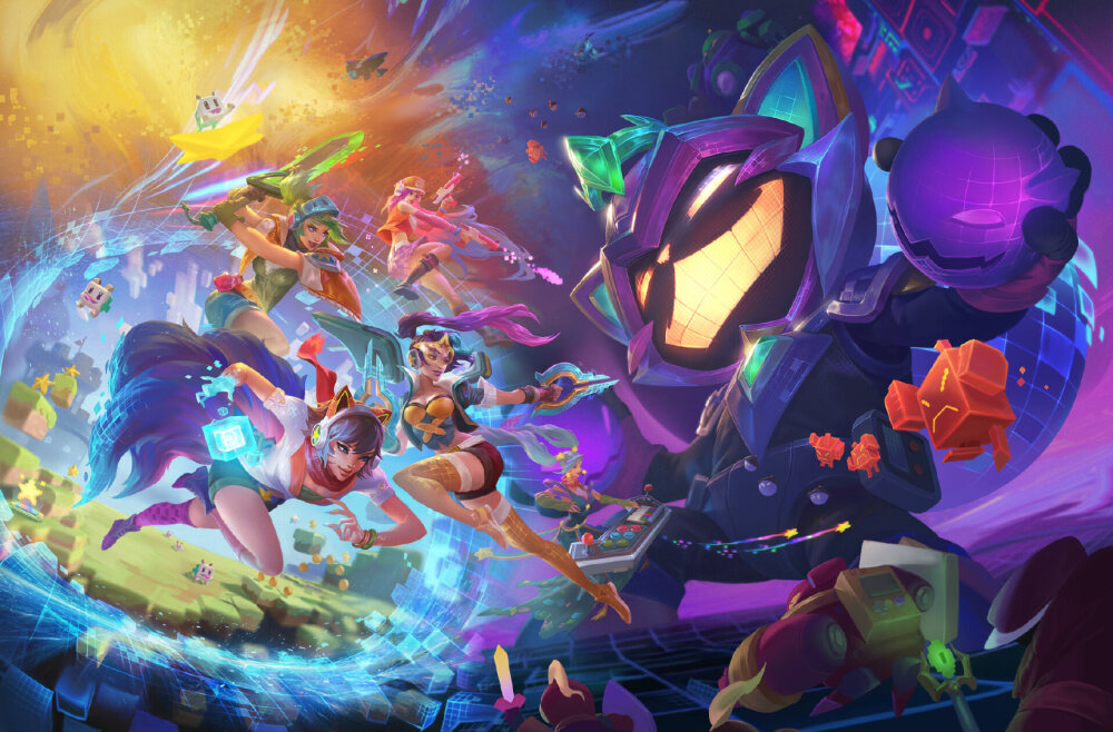 League of Legends Wild Rift Arcade Key A… - 堆糖，美图壁纸兴趣社区