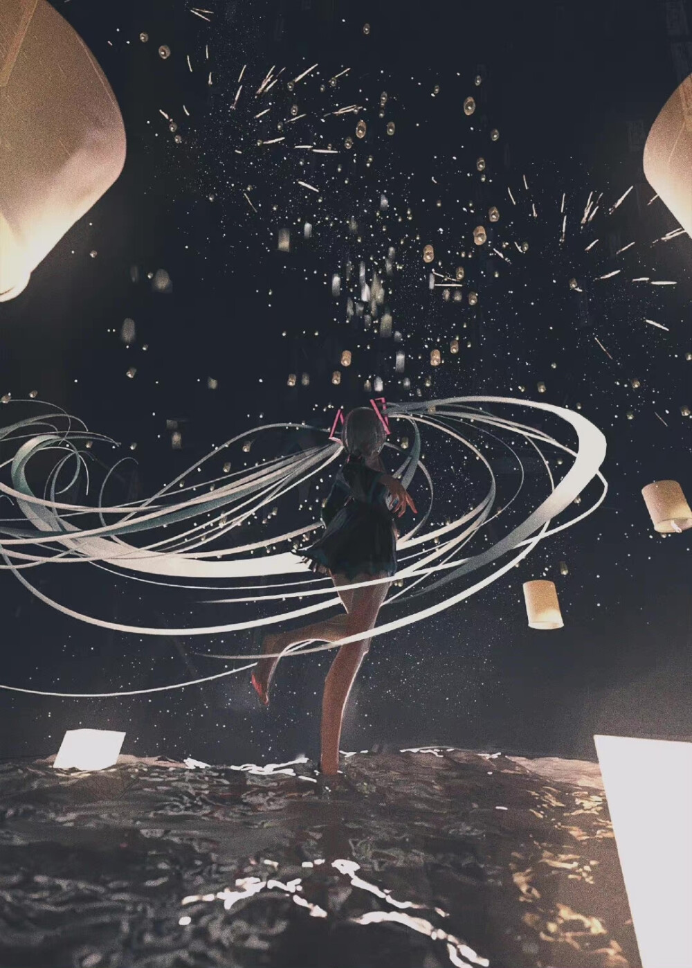 画师 河底9 （twi：hoteiblender） 初音未… - 高清图片，堆糖，美图壁纸兴趣社区