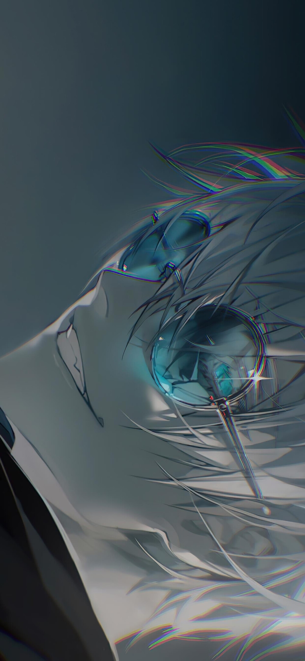 #咒术回战# 五条悟 lof画师：eteru 壁纸 - 高清图片，堆糖，美图壁纸兴趣社区