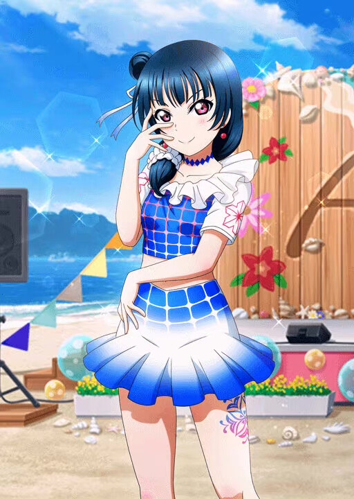 Aqours new UR cards “smile smile ship S… - 高清图片，堆糖，美图壁纸兴趣社区