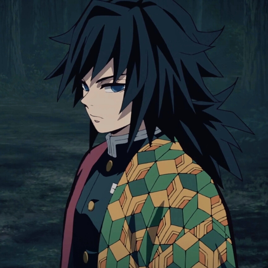 鬼灭之刃 自截 头像 富冈义勇 自调色 - 堆糖，美图壁纸兴趣社区