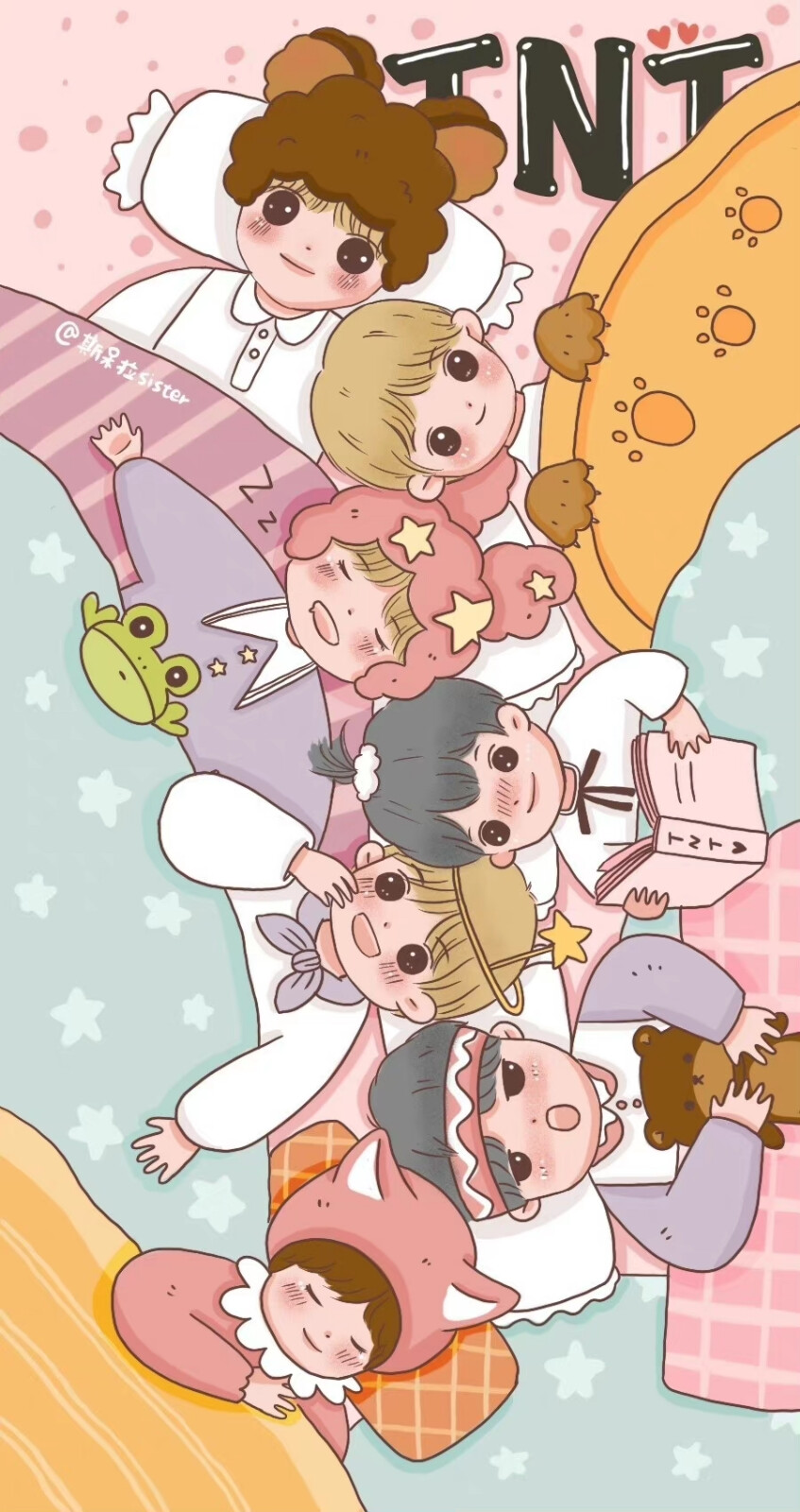 时代少年团动漫壁纸 - 堆糖，美图壁纸兴趣社区