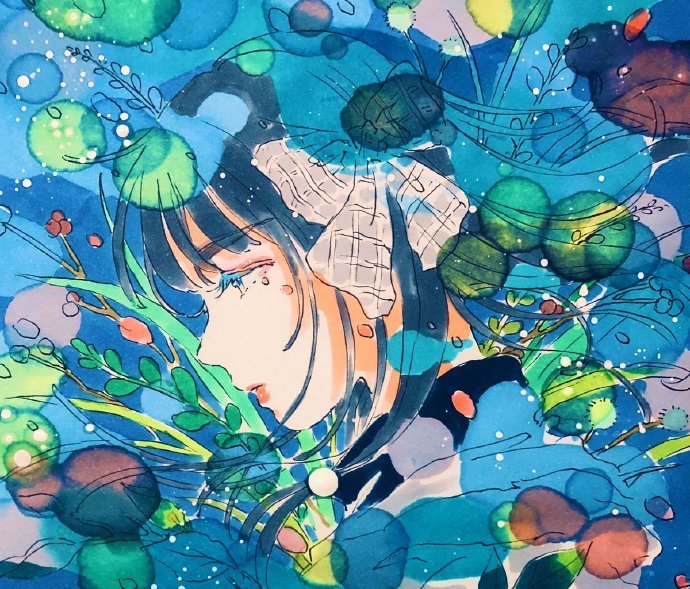 一组色彩丰富的插画 作者： cyoooooon - 高清图片，堆糖，美图壁纸兴趣社区