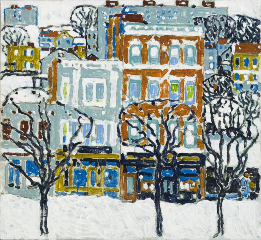 David Milne（Canadian，1882 - 1953） 对… - 高清图片，堆糖，美图壁纸兴趣社区