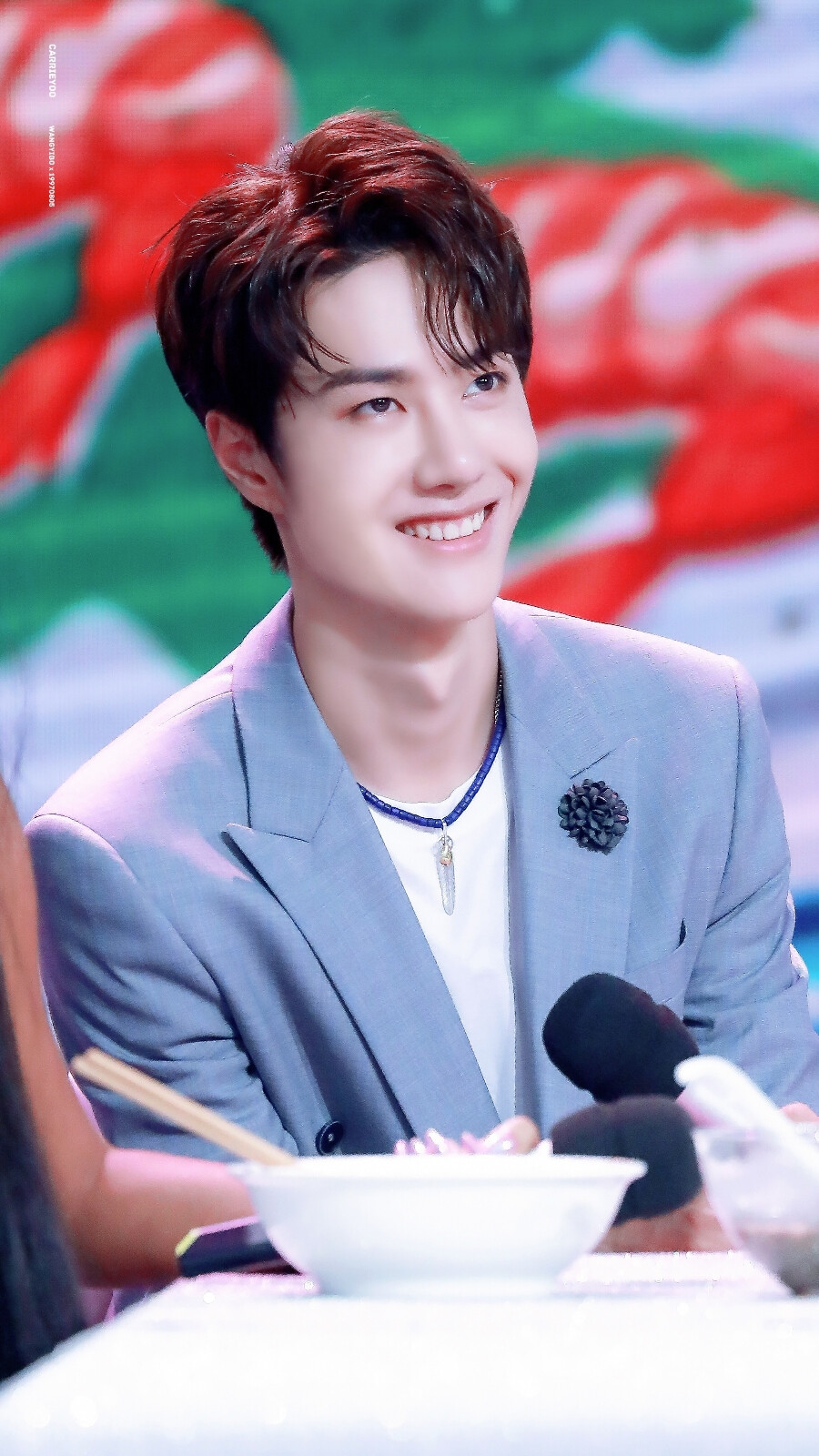 190618 天天向上录制 @UNIQ-王一博 ☀奶盖… - 堆糖，美图壁纸兴趣社区