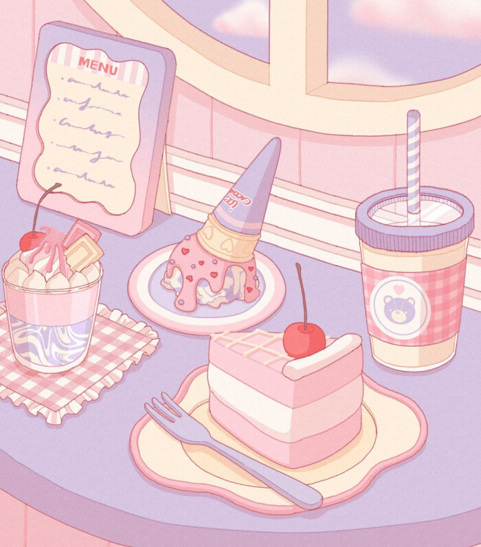 治愈｜少女心 画师：ねこぽた twi：lllillli08 - 高清图片，堆糖，美图壁纸兴趣社区