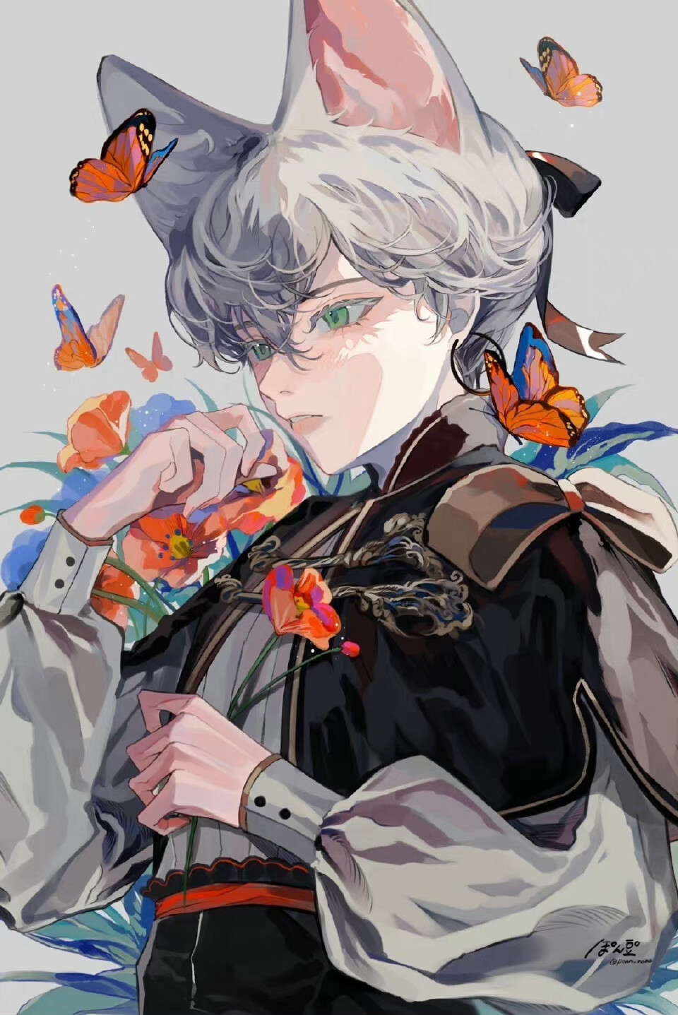 画师：ぽん豆° twi:ponn_mame - 堆糖，美图壁纸兴趣社区