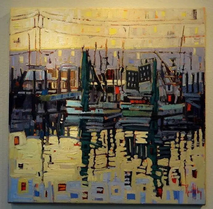 【艺术分享】René Wiley Galler的油画写生… - 高清图片，堆糖，美图壁纸兴趣社区