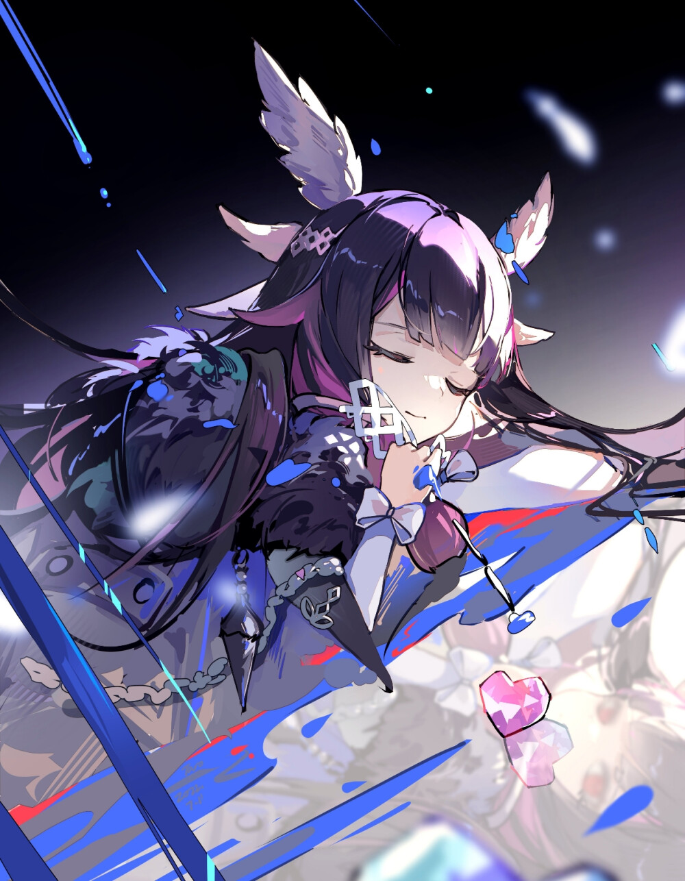 自画师 Taro 的 少女。Pid: 99662780 - 堆糖，美图壁纸兴趣社区