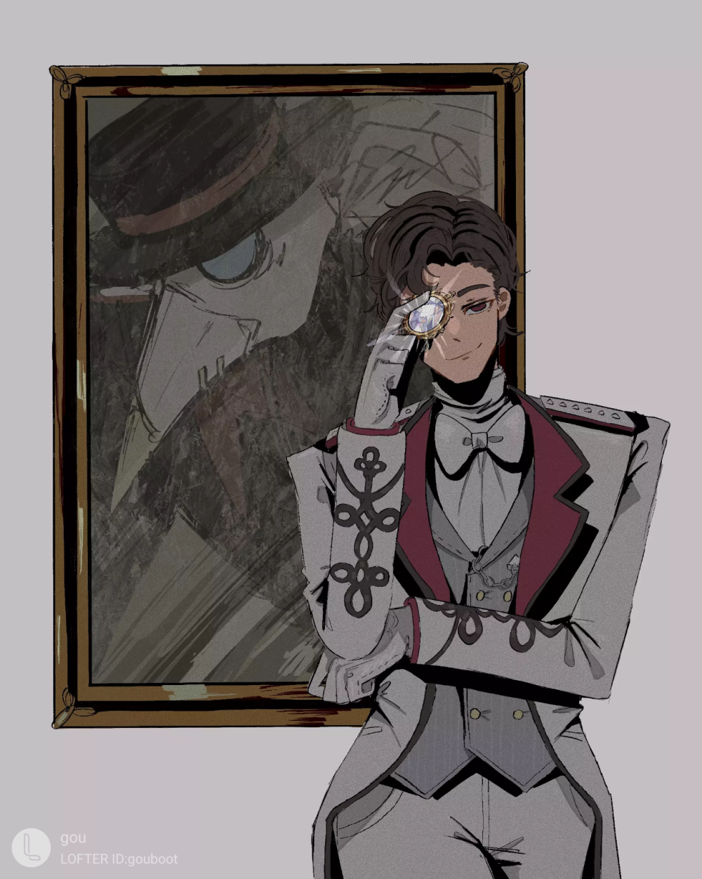 第五人格小说家 图源：LOFTER 画师：gou - 高清图片，堆糖，美图壁纸兴趣社区