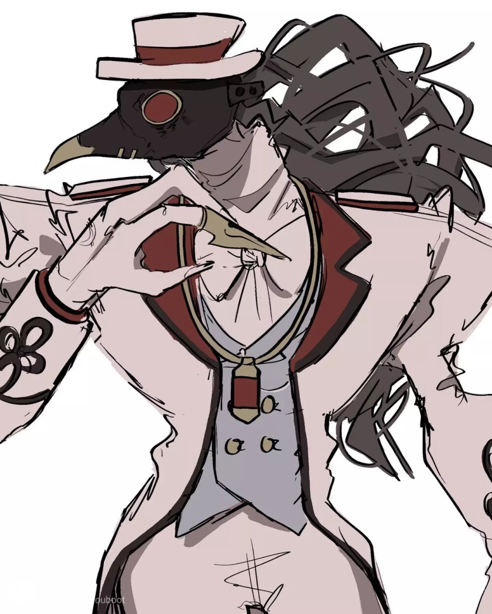 第五人格噩梦 图源：LOFTER 画师：gou - 高清图片，堆糖，美图壁纸兴趣社区