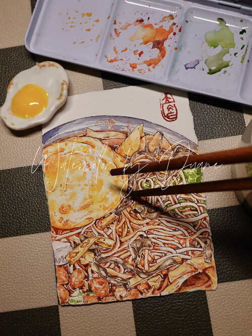 水彩 by:Duane大端（微博） [橙池未蓝crys… - 高清图片，堆糖，美图壁纸兴趣社区