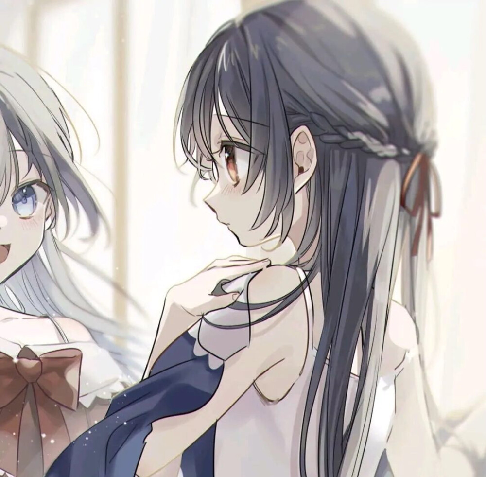 动漫闺蜜头 - 堆糖，美图壁纸兴趣社区