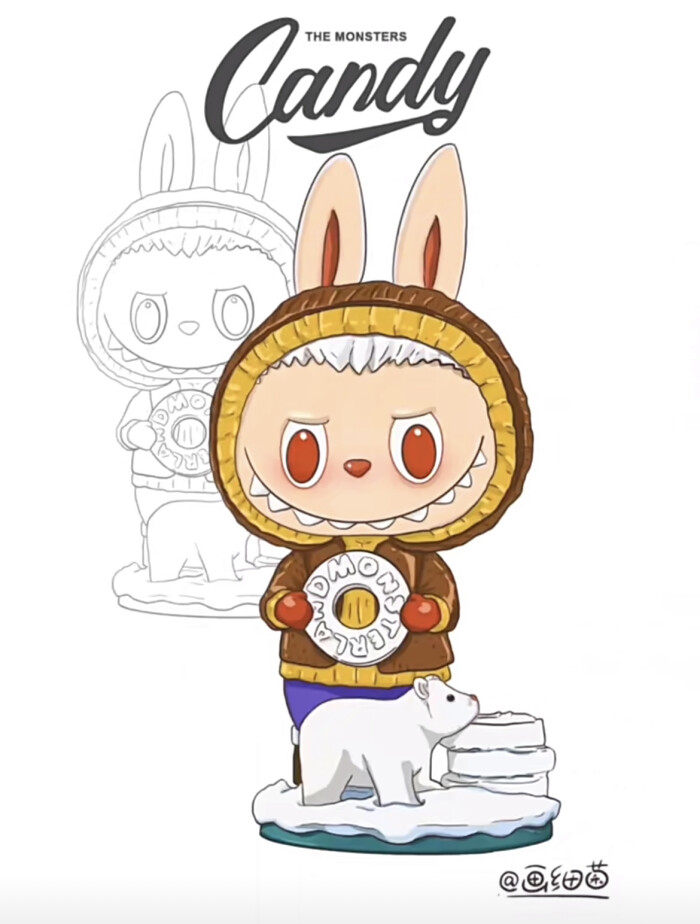 Labubu复古甜蜜 - 高清图片，堆糖，美图壁纸兴趣社区