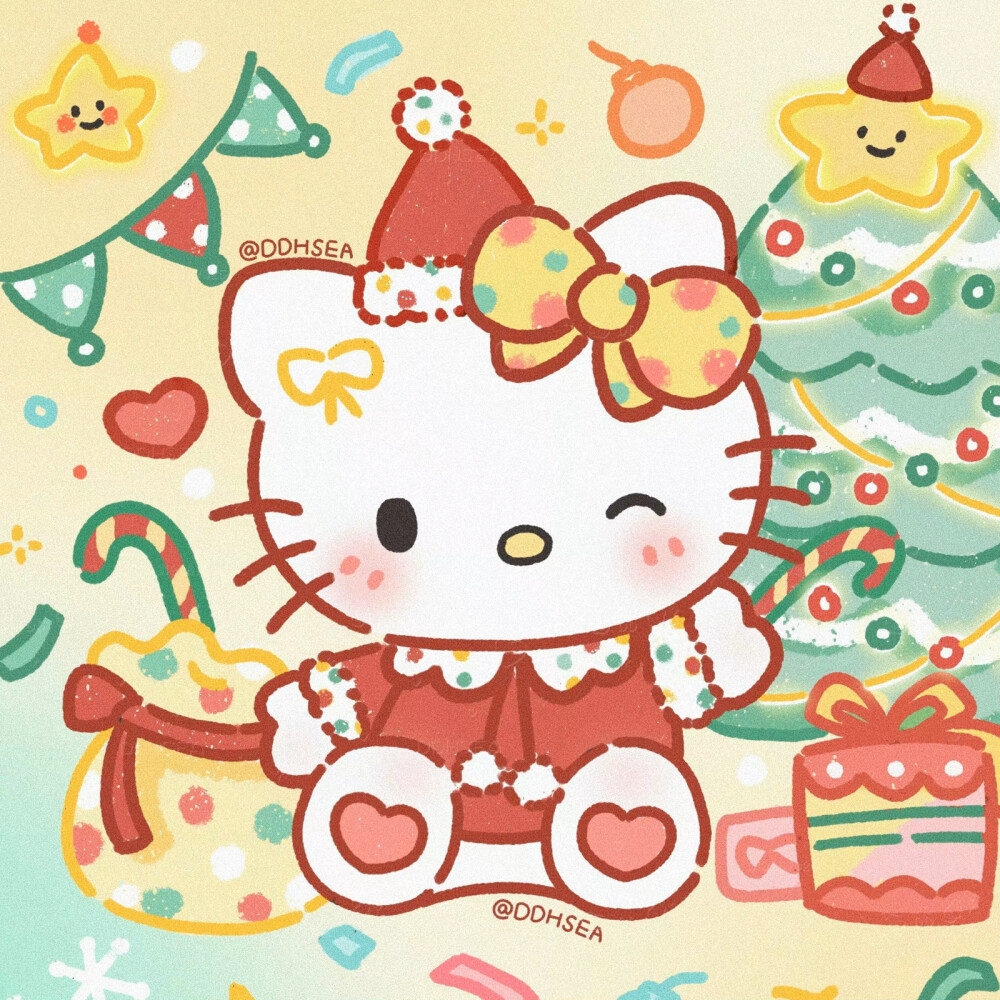 hello my kitty～ - 堆糖，美图壁纸兴趣社区