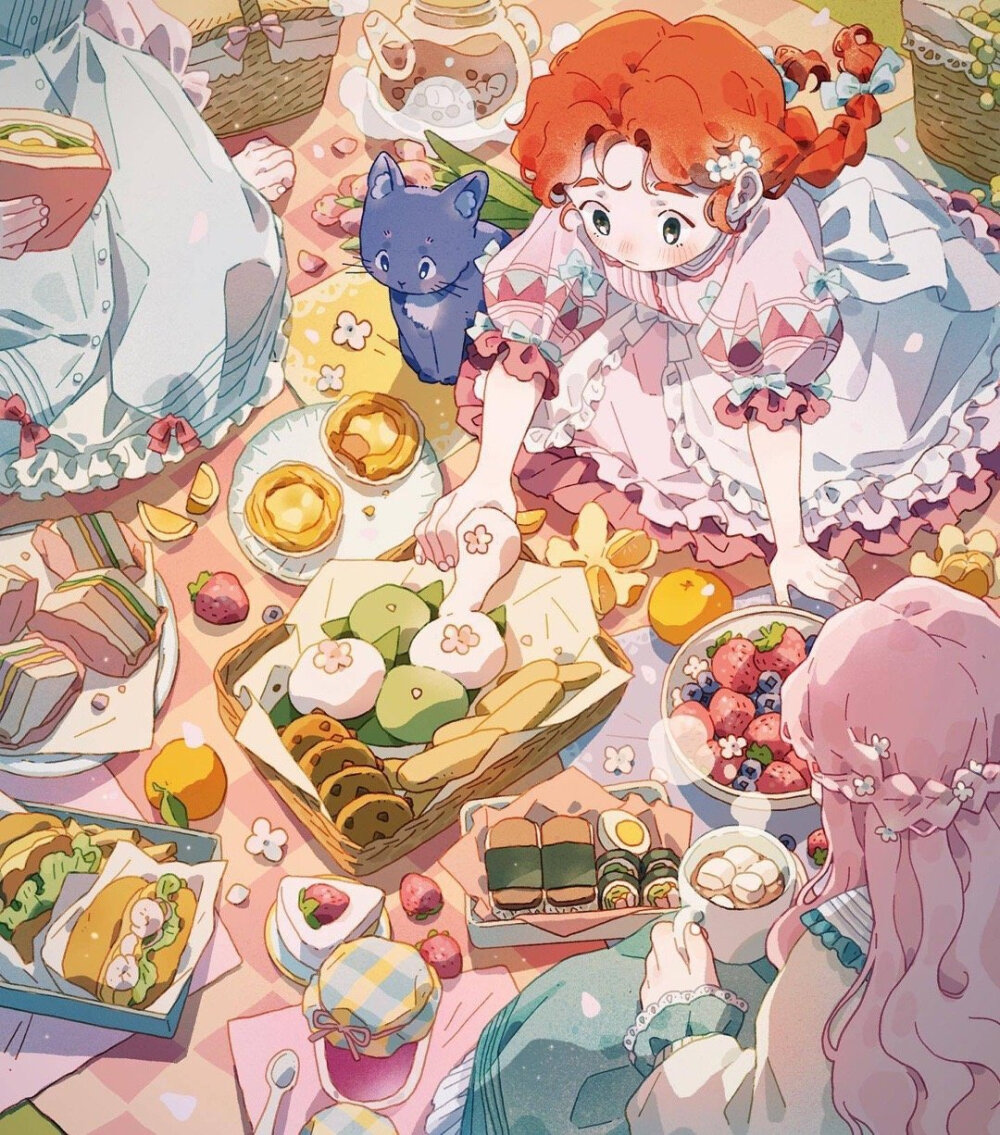 插画师 carol_cao_ www.instagram.com/caro… - 高清图片，堆糖，美图壁纸兴趣社区