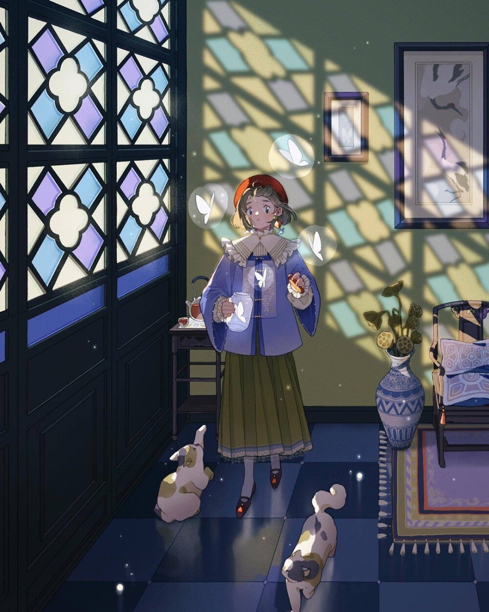 插画师 carol_cao_ www.instagram.com/caro… - 高清图片，堆糖，美图壁纸兴趣社区