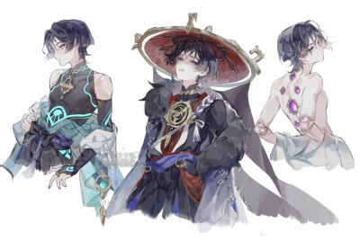 原神散兵 - 高清图片，堆糖，美图壁纸兴趣社区