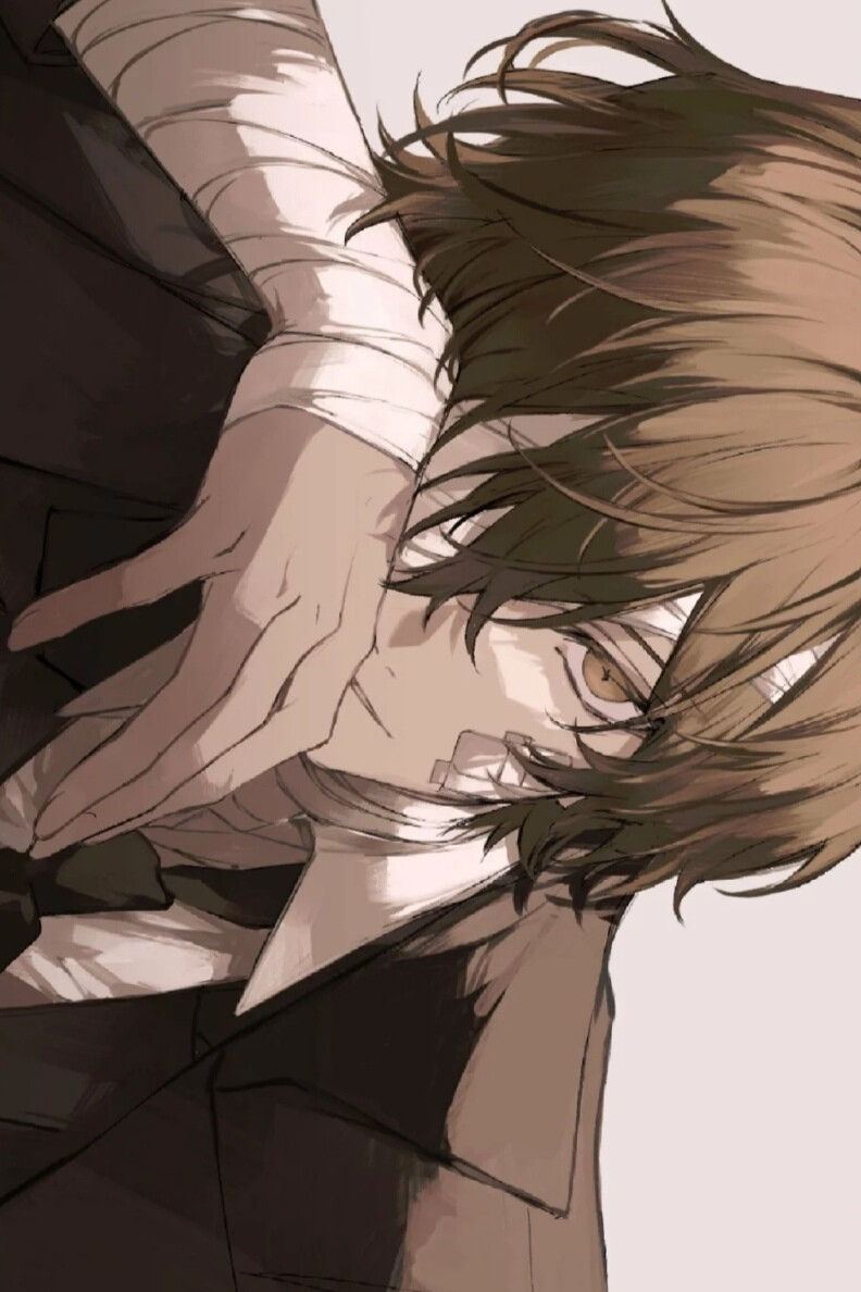 动漫男头 文豪野犬 太宰治 画师：MaCa twi… - 堆糖，美图壁纸兴趣社区