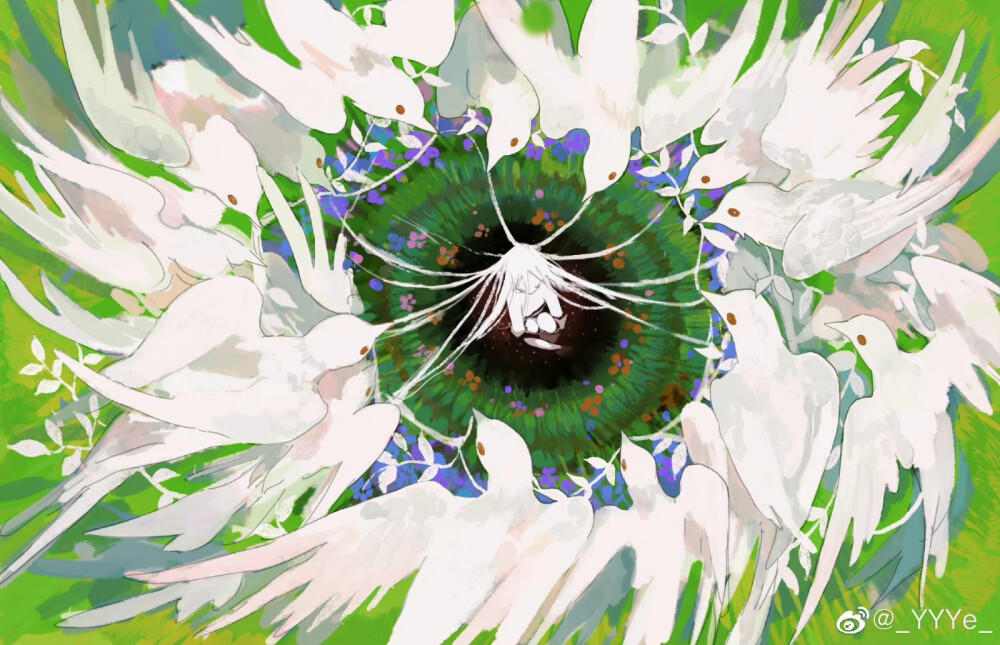 始终不懂春天 画师:YYYe - 堆糖，美图壁纸兴趣社区