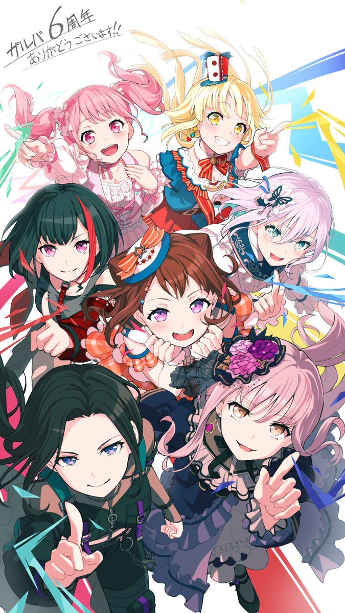 BanG Dream！六周年 - 高清图片，堆糖，美图壁纸兴趣社区