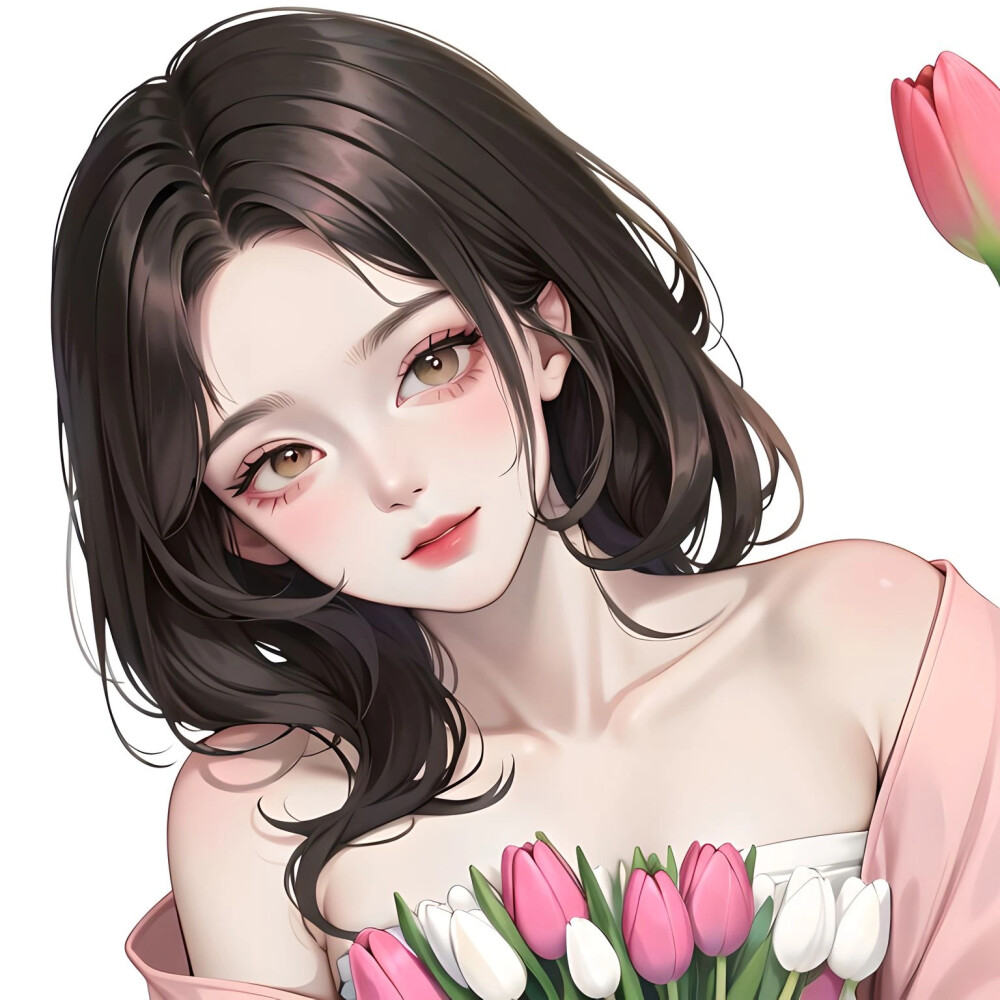 AI女生头像 cr. xhs@猪猪kk - 高清图片，堆糖，美图壁纸兴趣社区