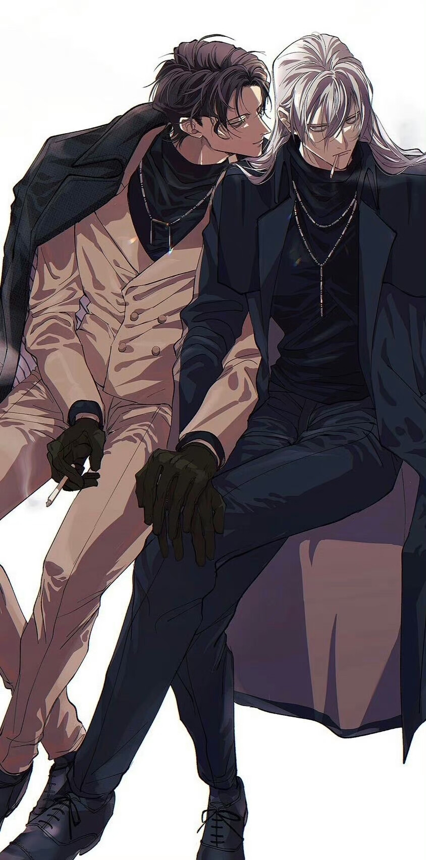 #名侦探柯南# 赤井秀一x 琴酒，好帅啊 tw… - 高清图片，堆糖，美图壁纸兴趣社区