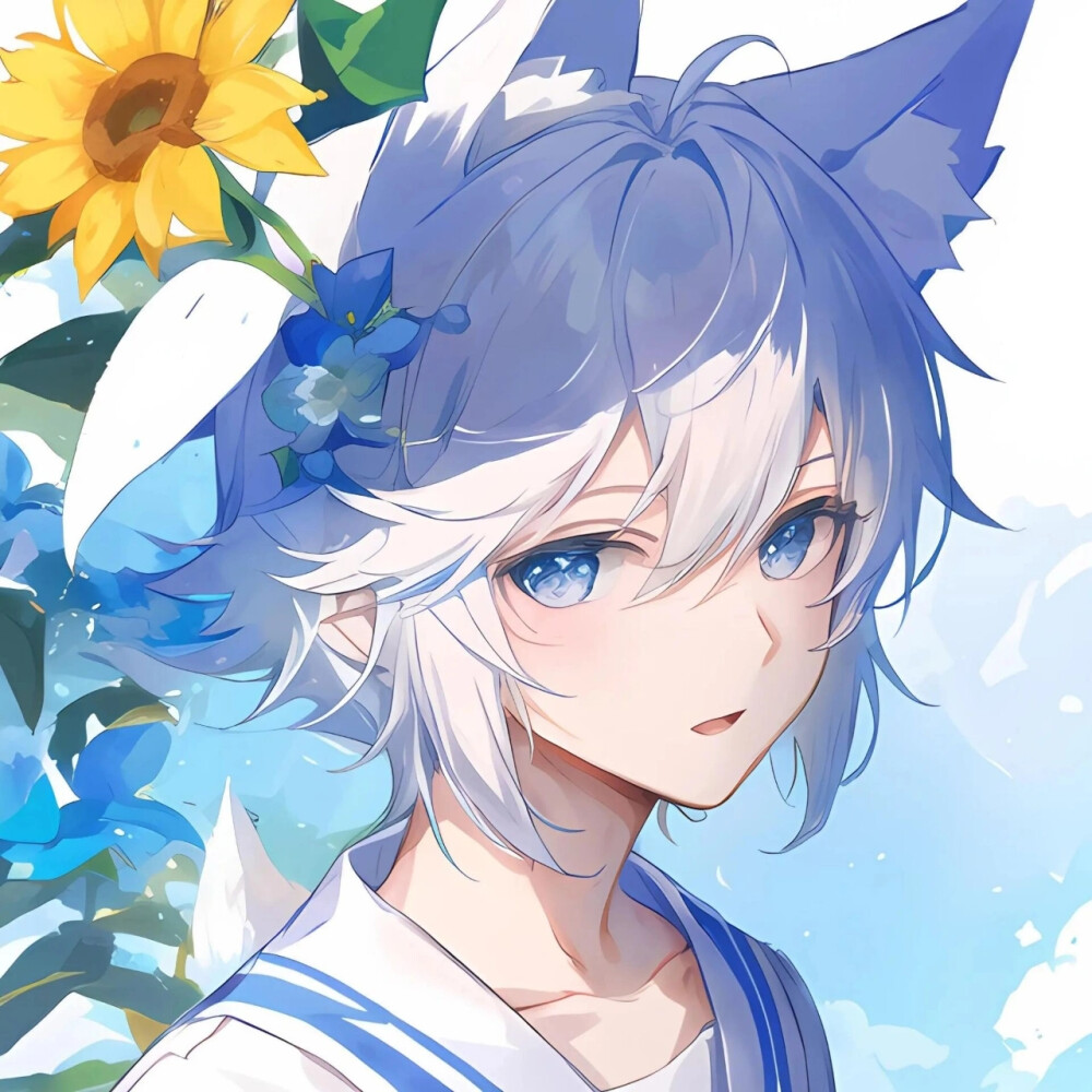 AI动漫男头 cr. xhs@神仙的AI绘画 - 高清图片，堆糖，美图壁纸兴趣社区