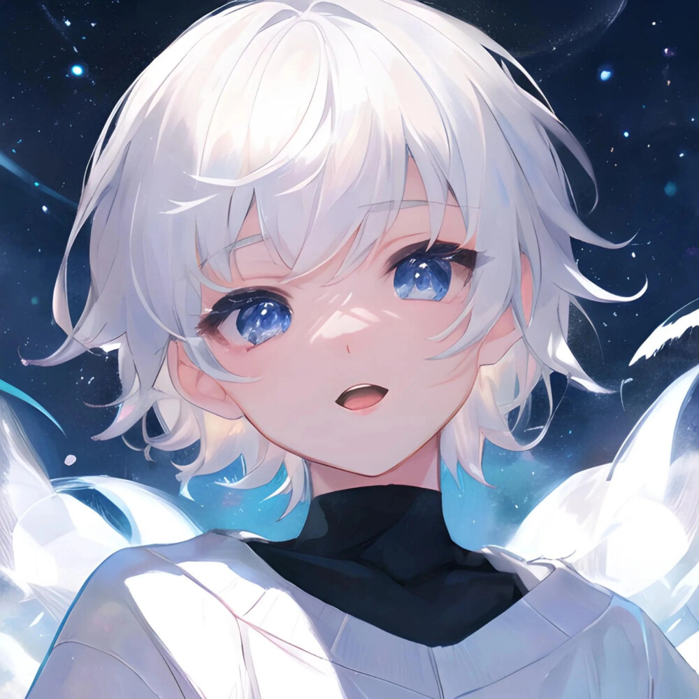 AI动漫男头 cr. xhs@神仙的AI绘画 - 高清图片，堆糖，美图壁纸兴趣社区